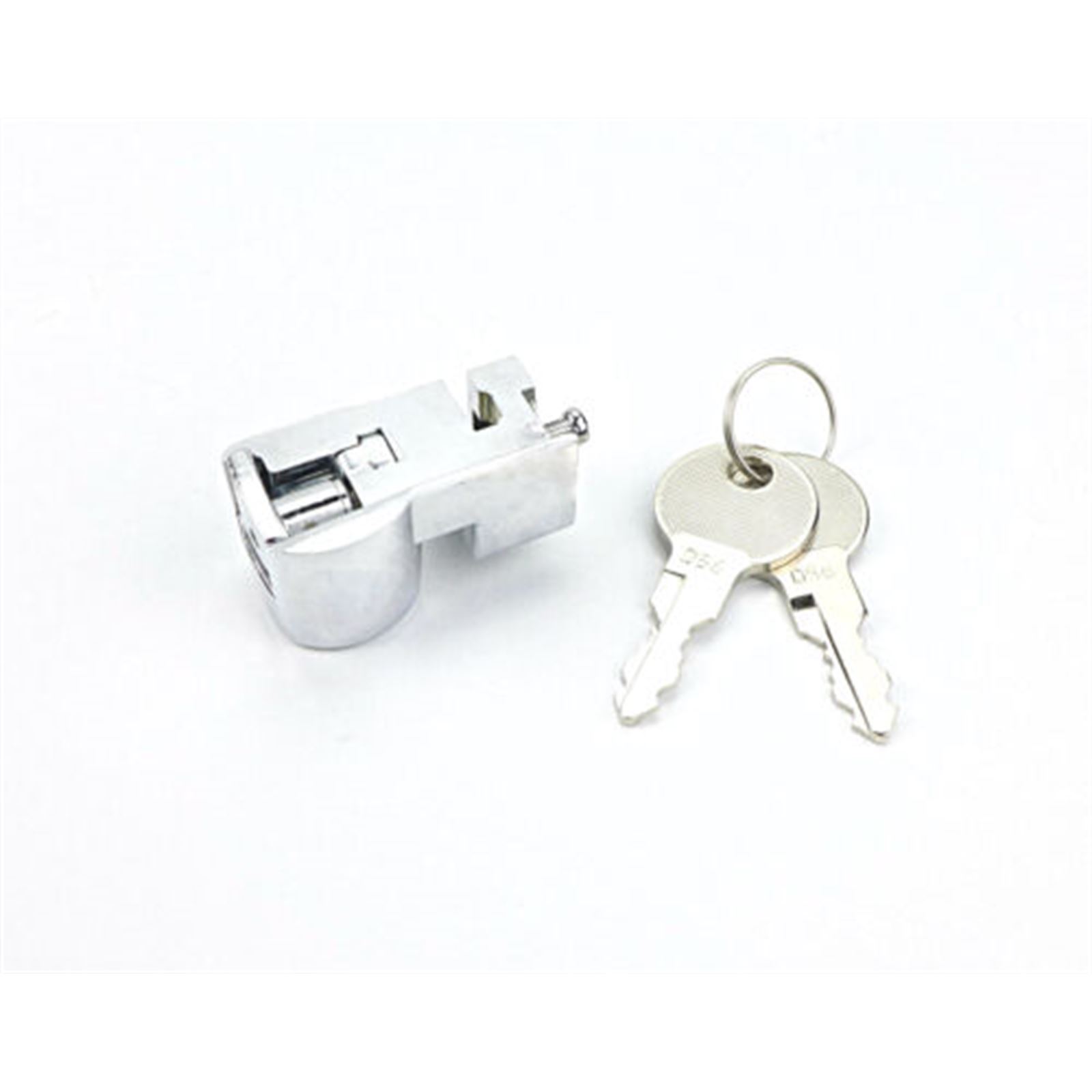 2FastMoto Gas Tank Filler Cap Locking Latch - Chrome - Motorcycle, ATV ...
