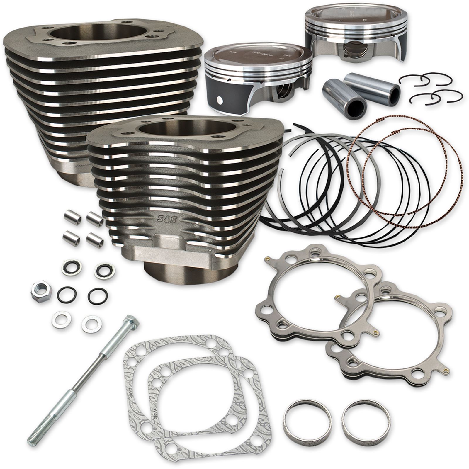 S&S Cycle Cylinder Kit - Twin Cam - Motorcycle, ATV / UTV & Powersports ...