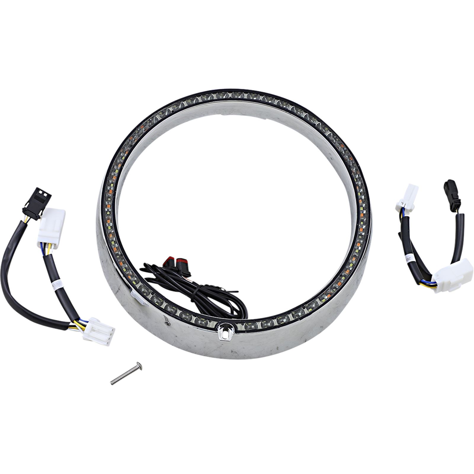 Custom Dynamics Sequential Trim Ring - Chrome - Motorcycle, ATV / UTV ...