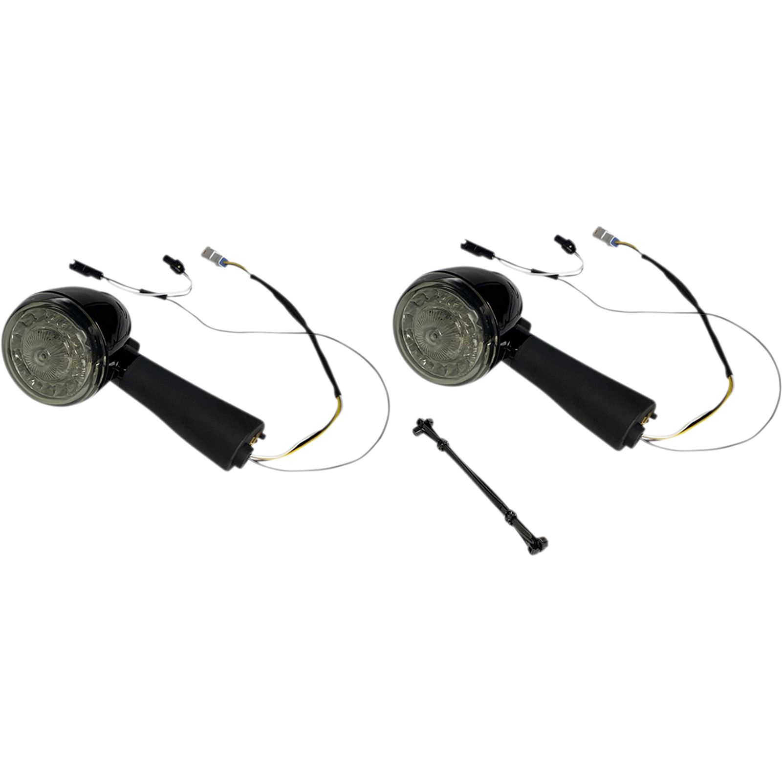 Custom Dynamics Rear LED Turn Signal Ringz - Smoke - Scout - Motorcycle ... Custom Dynamics Rear LED Turn Signal Ringz - Smoke - Scout - Motorcycle ...