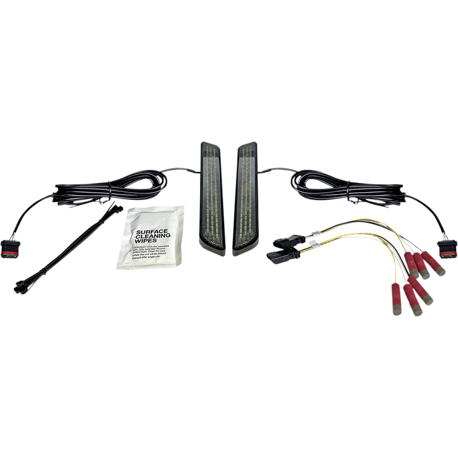 Custom Dynamics LED Fork Light - Smoke - Black - Motorcycle, ATV / UTV ...