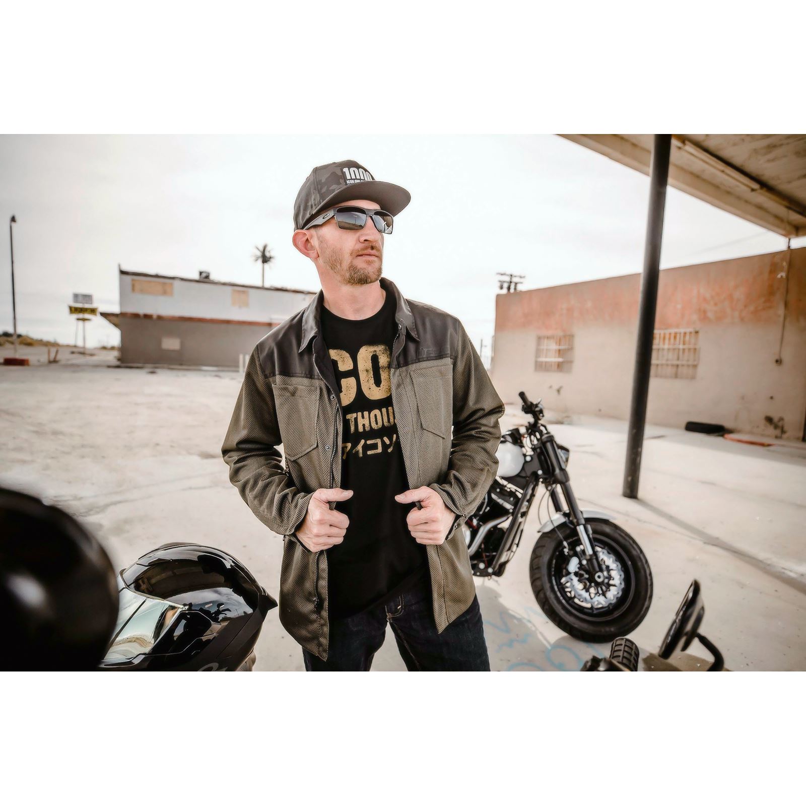 こちら ICON シャツ] サイズ：XL ウェビック1号店 - 通販 - PayPayモール ICON:アイコン UPSTATE RIDING ...