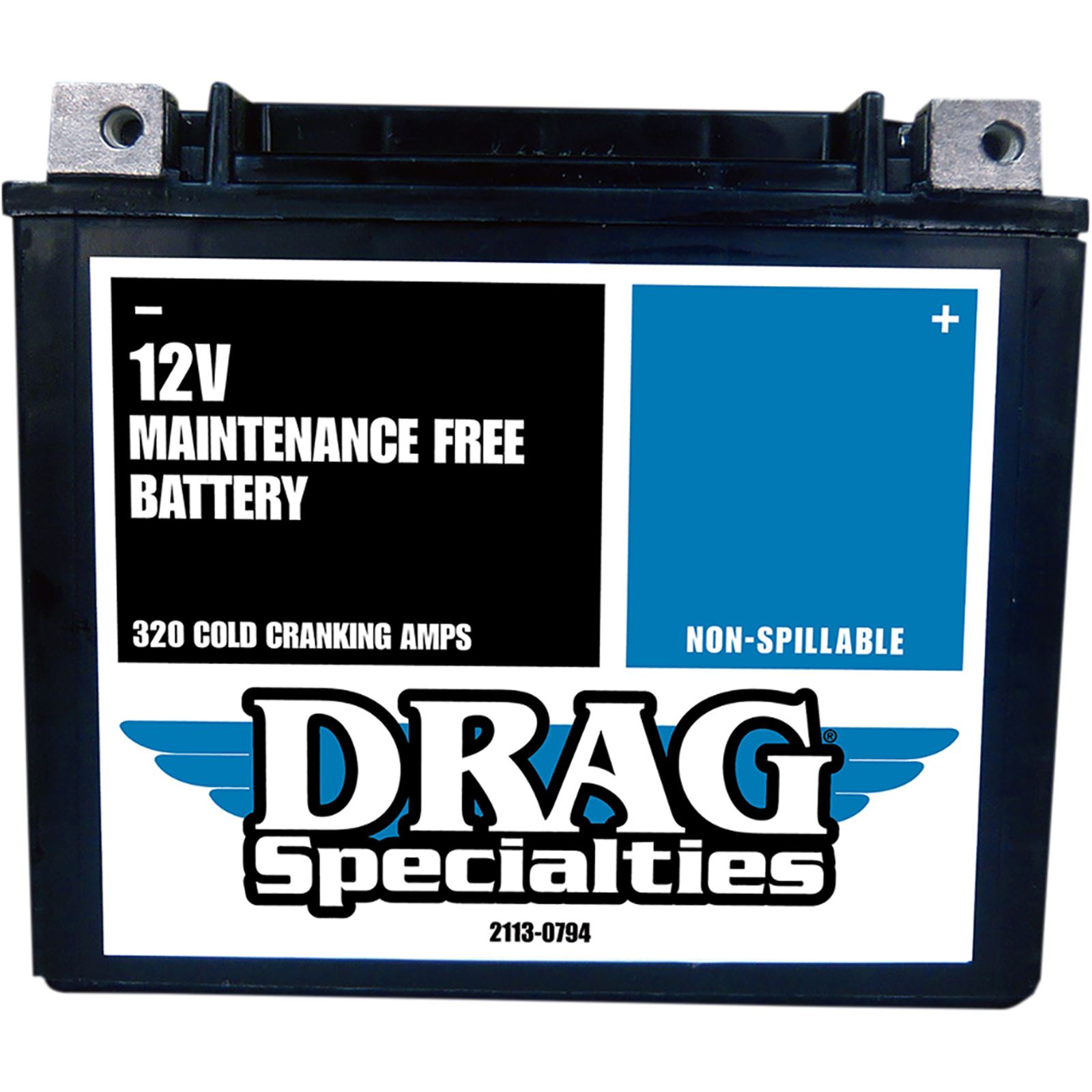 Drag Specialties AGM Battery - YTX20HL FT - Maintenance-Free CLOSEOUT ...