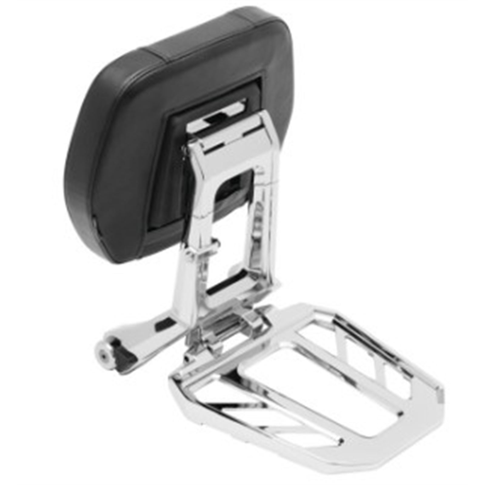 Kuryakyn Neo Driver & Passenger Backrest - Chrome - Motorcycle, ATV ...