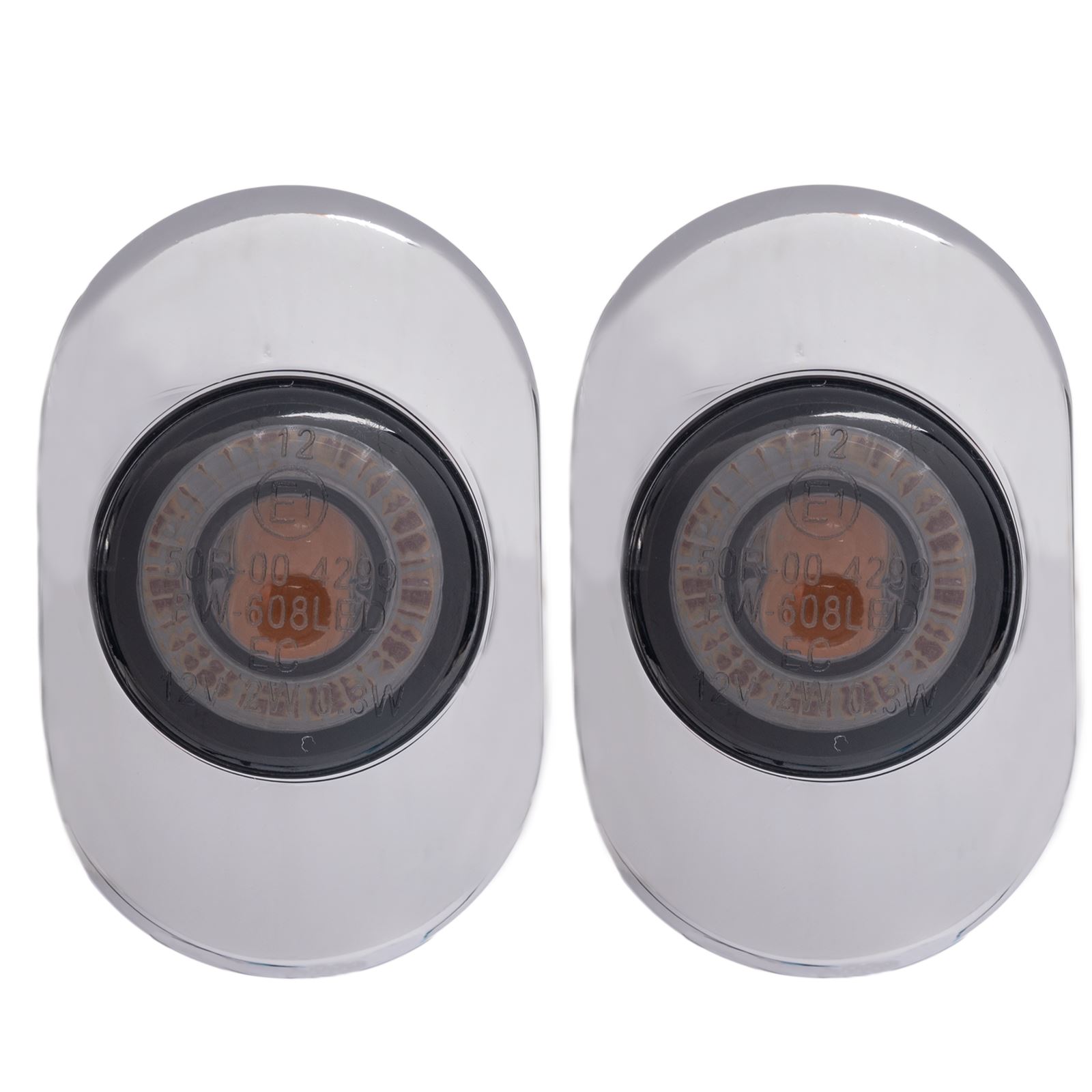 Kodlin USA Sleek Lights 3-1 Rear Chrome for Touring Models - Motorcycle ...