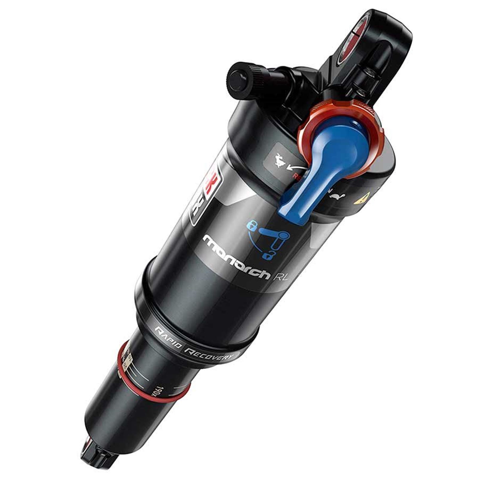 RockShox Monarch RL Rear Shock 184x44 MidReb MidComp 430lb Lockout Force