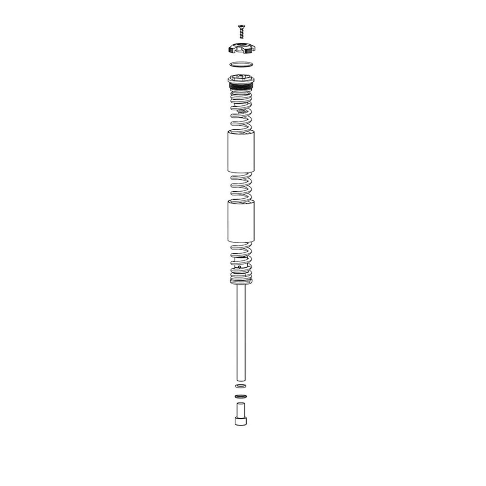 RockShox Fork Spring Coil XC30 X Firm Black XC30 27.5 Silver Motorcycle ATV UTV Powersports Parts The Best Powersports Motorcycle ATV Snow Gear Accessories and More
