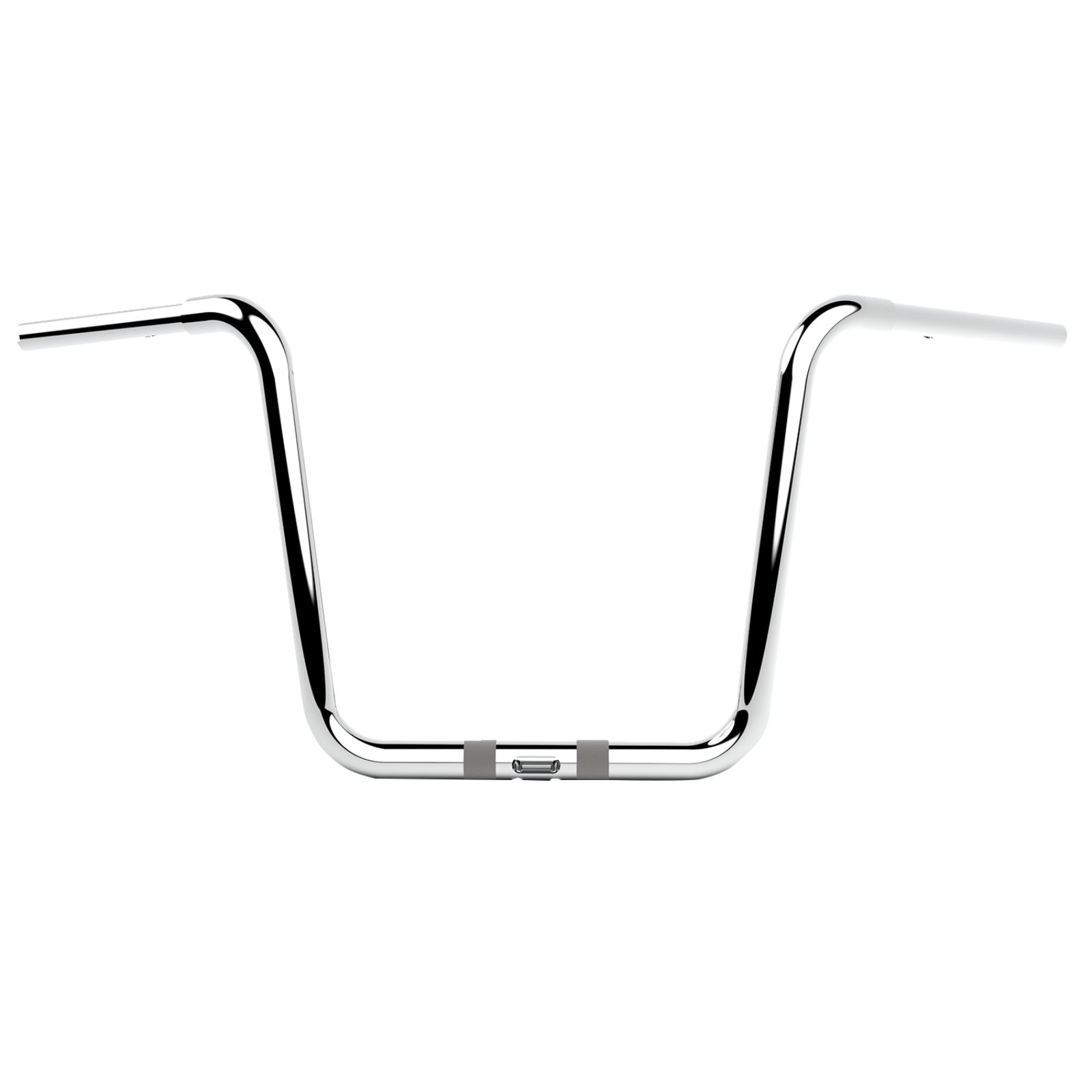 LA Choppers Handlebar - Twin Round - 14" - Chrome - Motorcycle, ATV ...