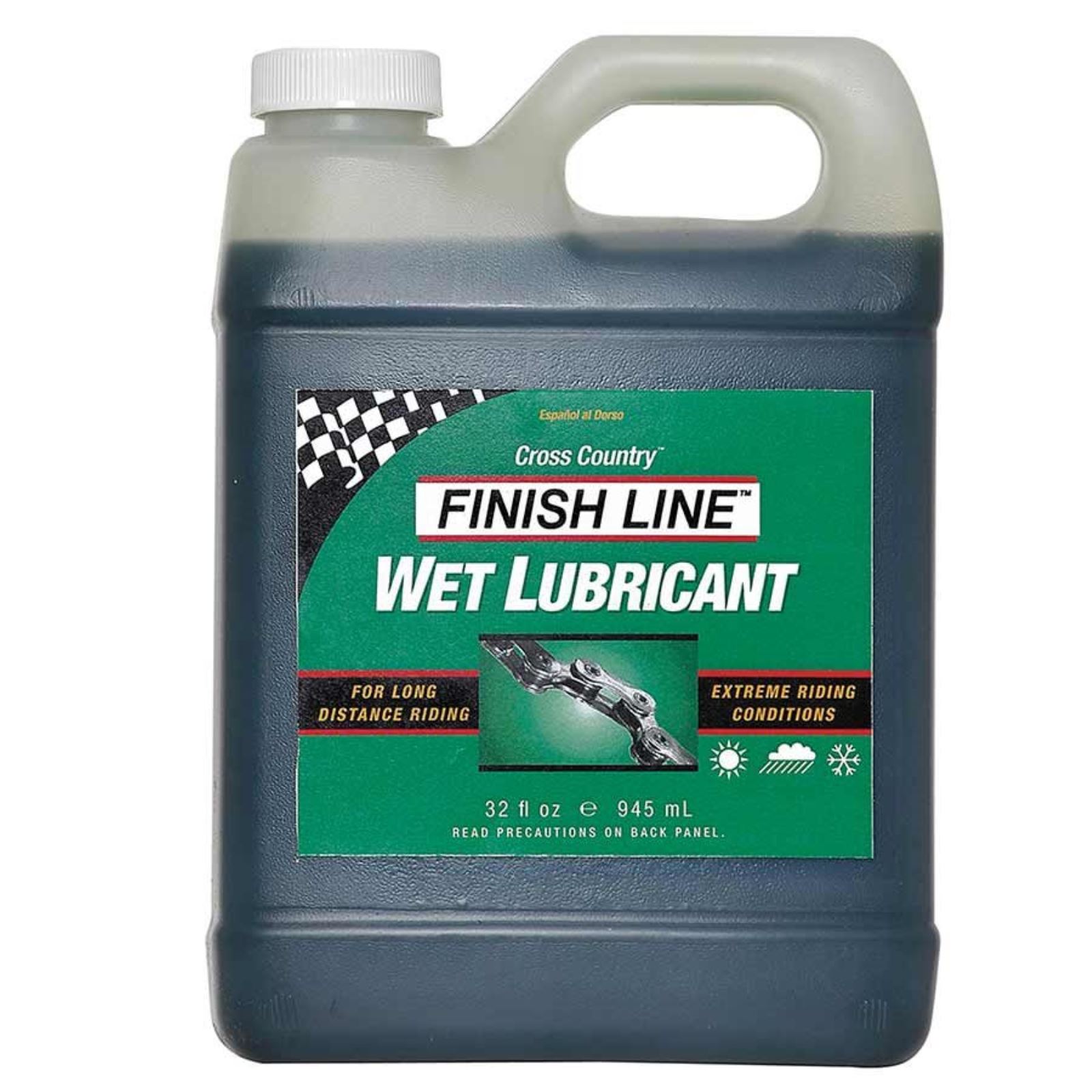 Finish Line Wet Lube - 1/4 Gallon - Motorcycle, ATV / UTV & Powersports ...
