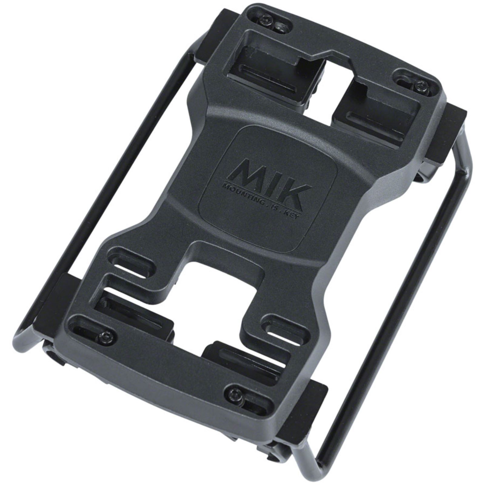 Basil MIK Pannier Tubes Rack - Black - Motorcycle, ATV / UTV ...