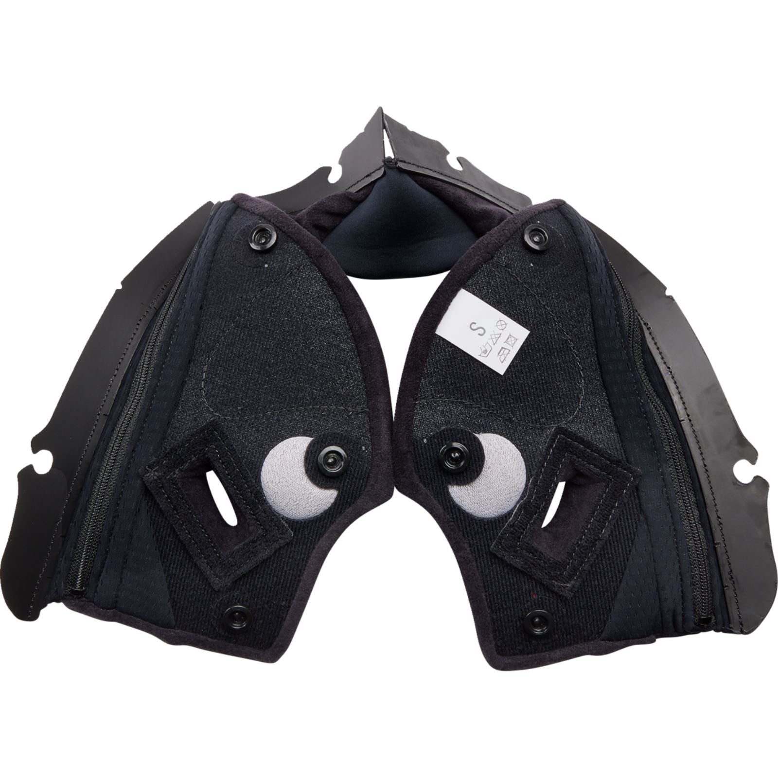 AGV Helmets Pista GP RR Cheek Pads - Black/Red - Motorcycle, ATV / UTV ...