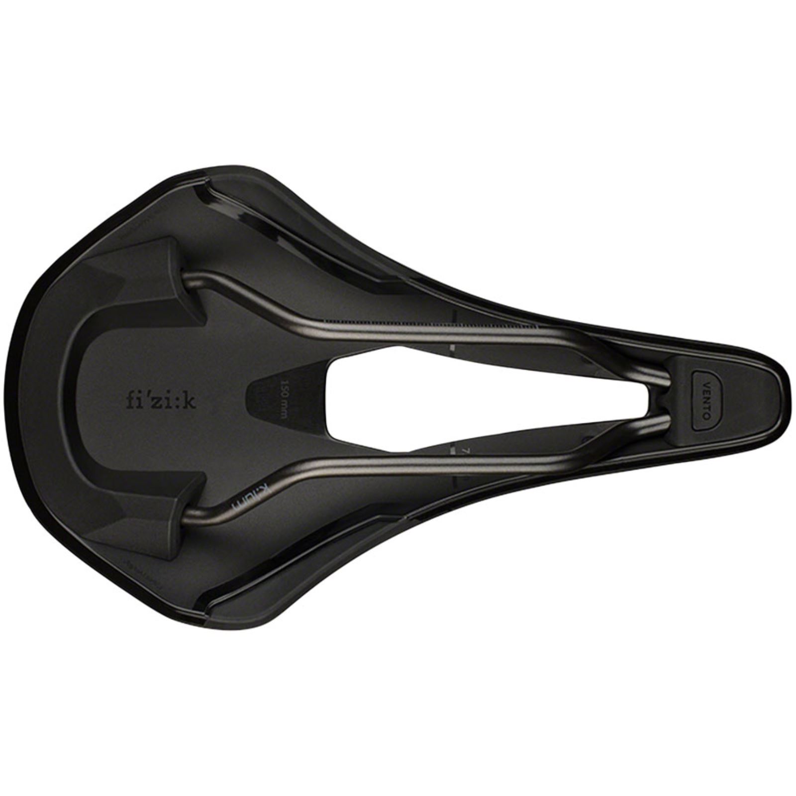 Fizik Vento Argo R3 Saddle - Kium, Black, 150mm - Motorcycle, ATV / UTV ...