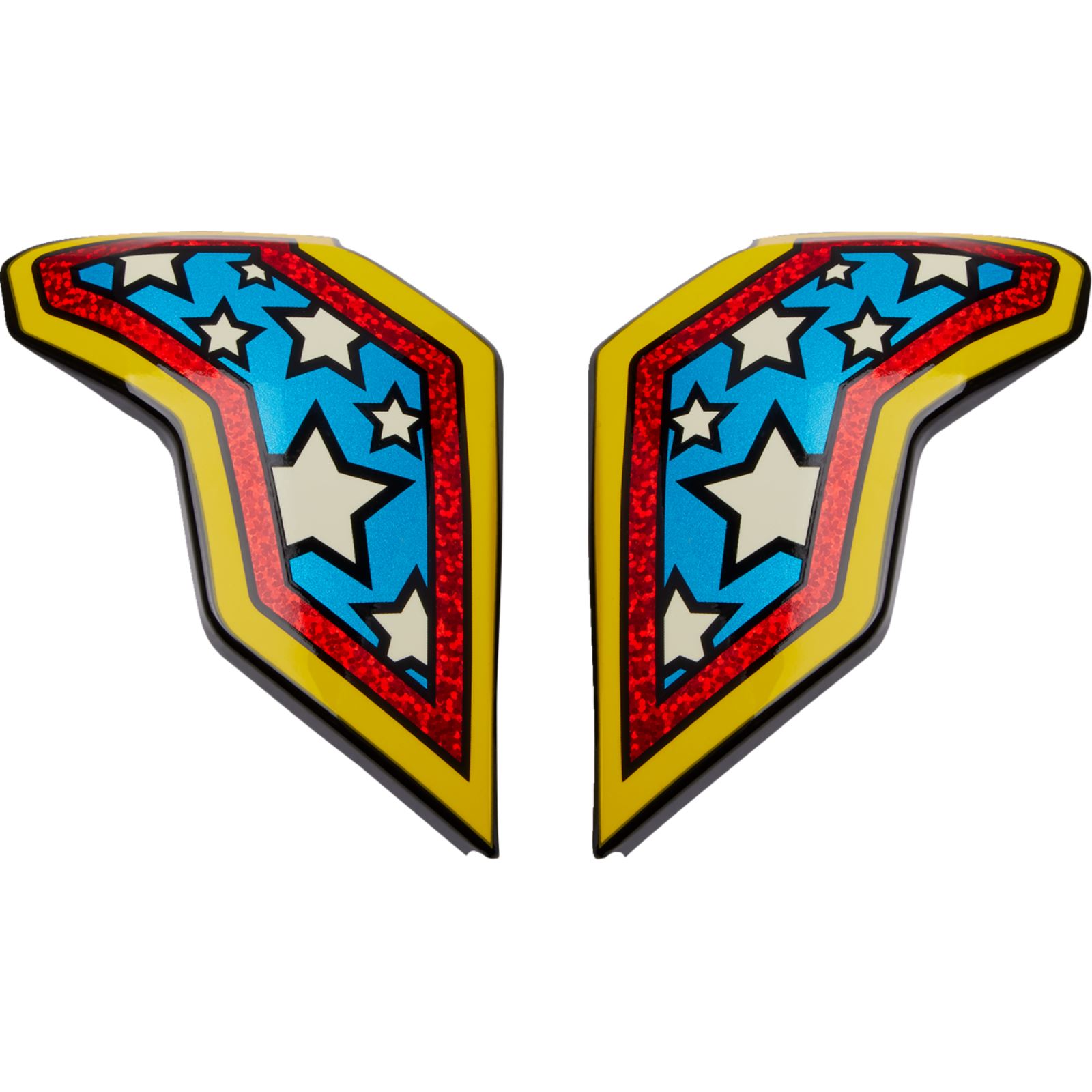 Icon Airflite Side Plates - Fly Boy - Blue - Motorcycle, ATV / UTV ...