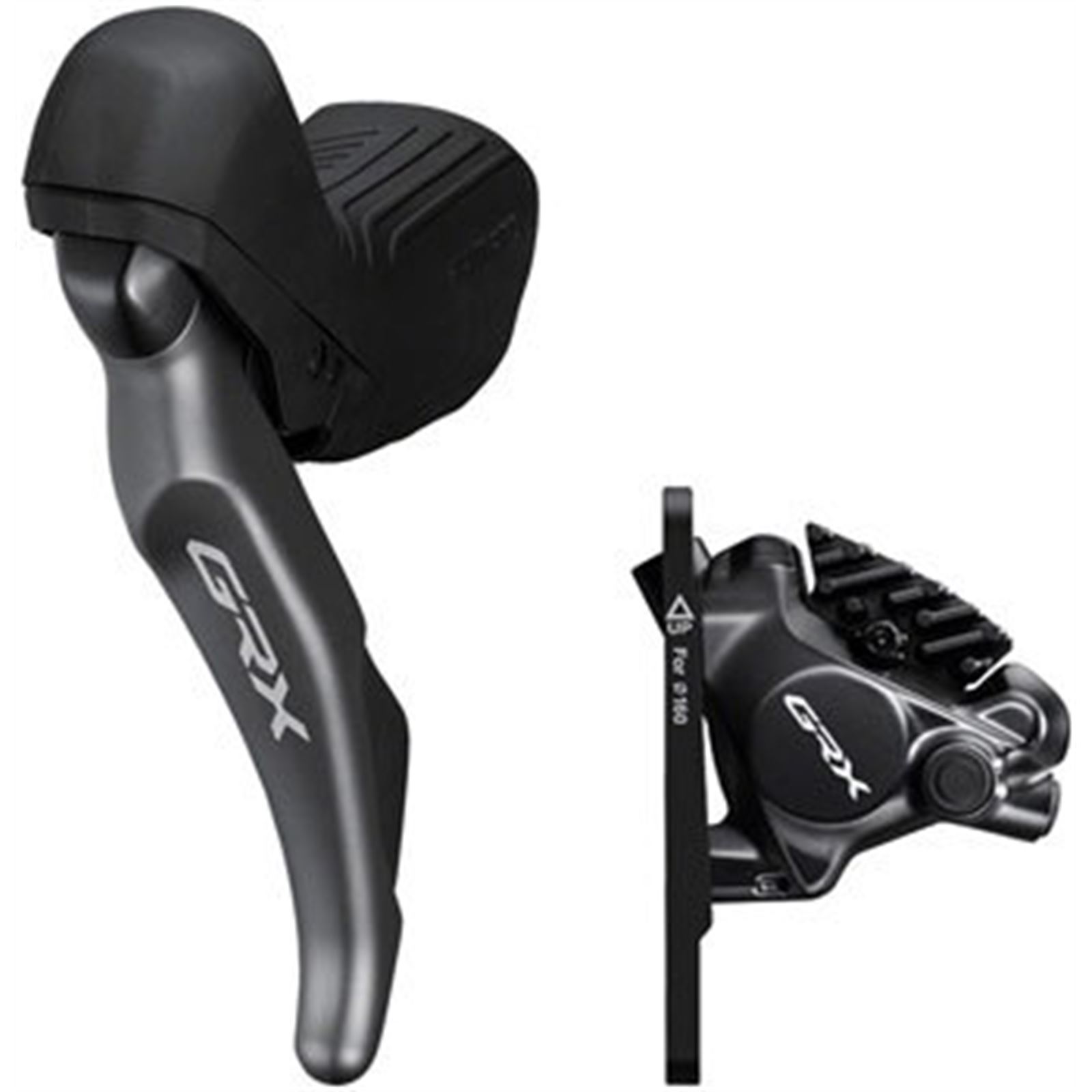 Shimano GRX ST-RX820 Shift/Brake Lever - Left/Front - Black ...