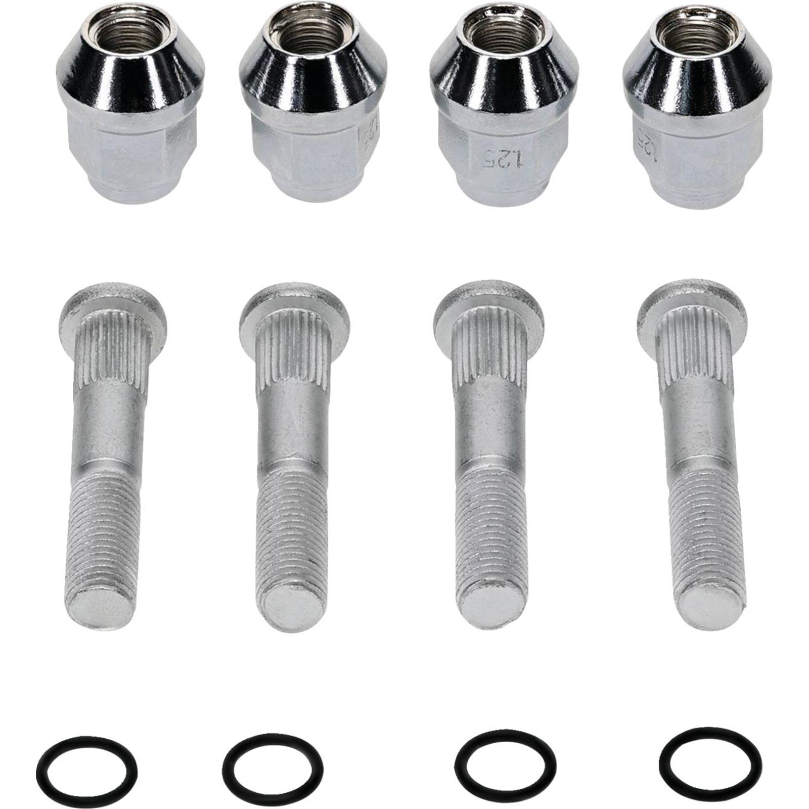 Moose Racing Wheel Stud/Nut Kit - Rear Right - Suzuki - Motorcycle, ATV / UTV & Powersports ...