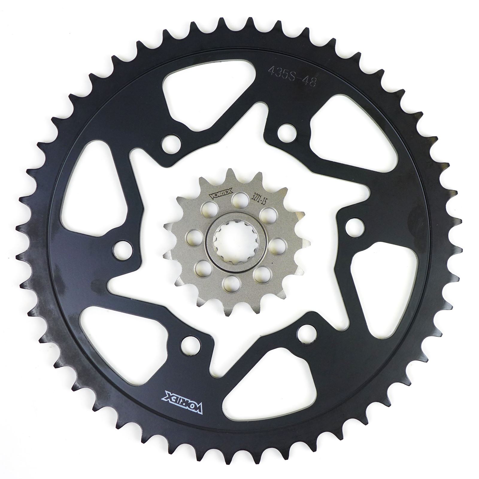 Vortex Sprocket/Chain Kit - Black OPEN BOX - Motorcycle, ATV / UTV ...