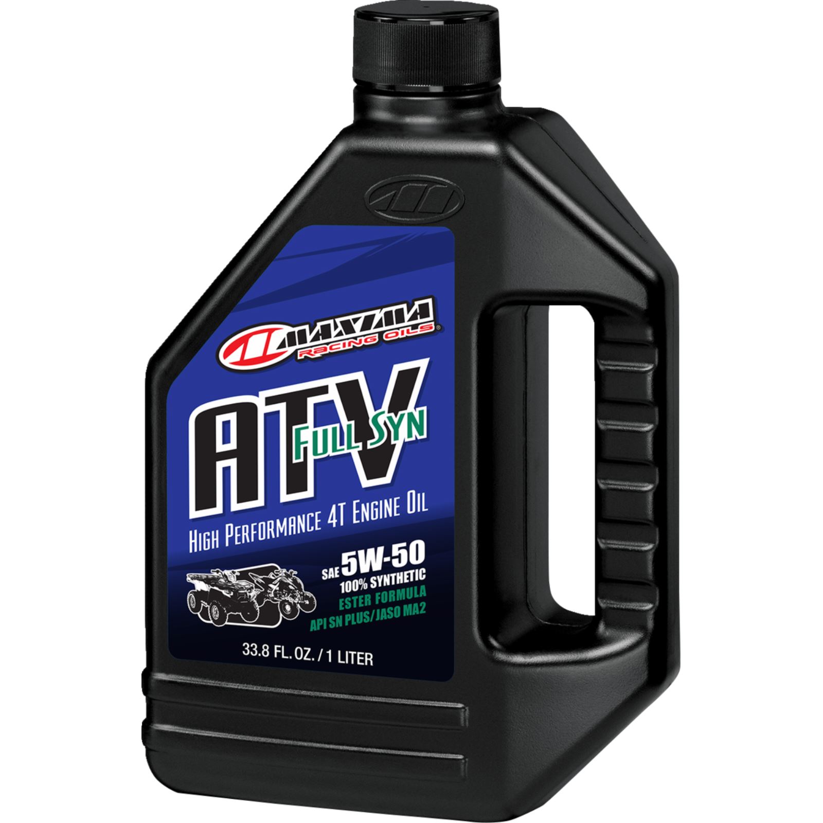 Maxima ATV Full Synthetic Engine Oil - 5W-50 - Liter - Motorcycle, ATV ...