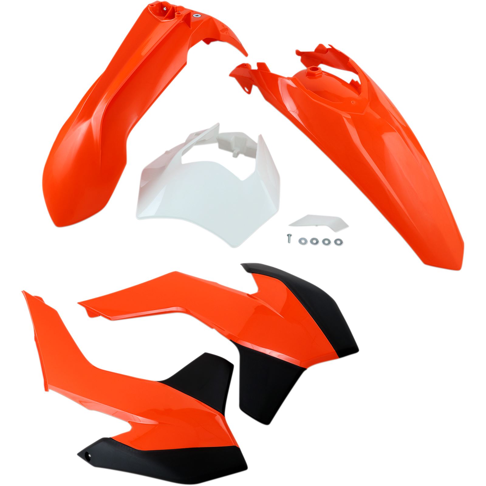 UFO Plastics Body Kit - Orange/White - EXC - '14-'16 is at Motomentum ...