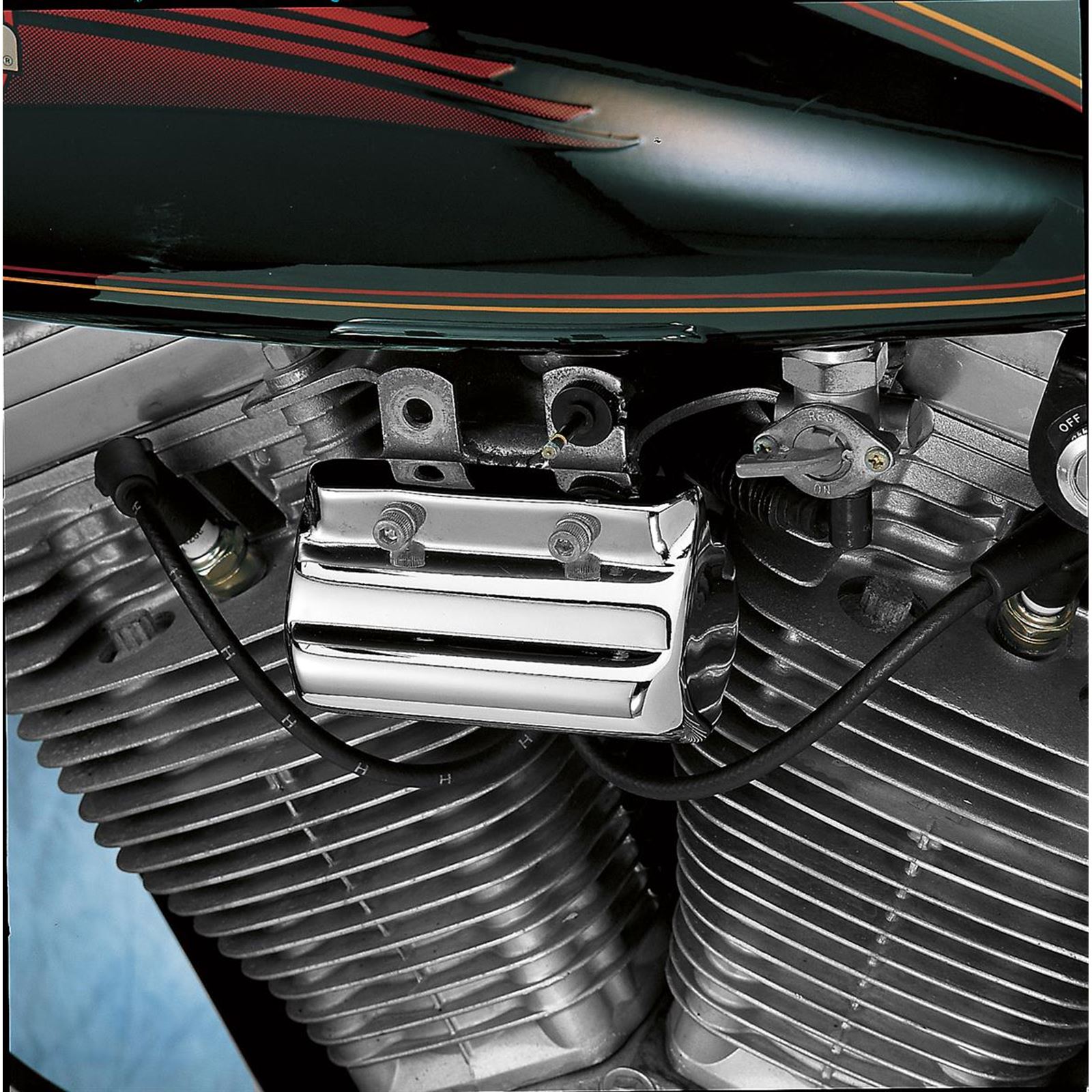 Drag Specialties Coil Cover - Harley Davidson - Chrome is at Motomentum ...