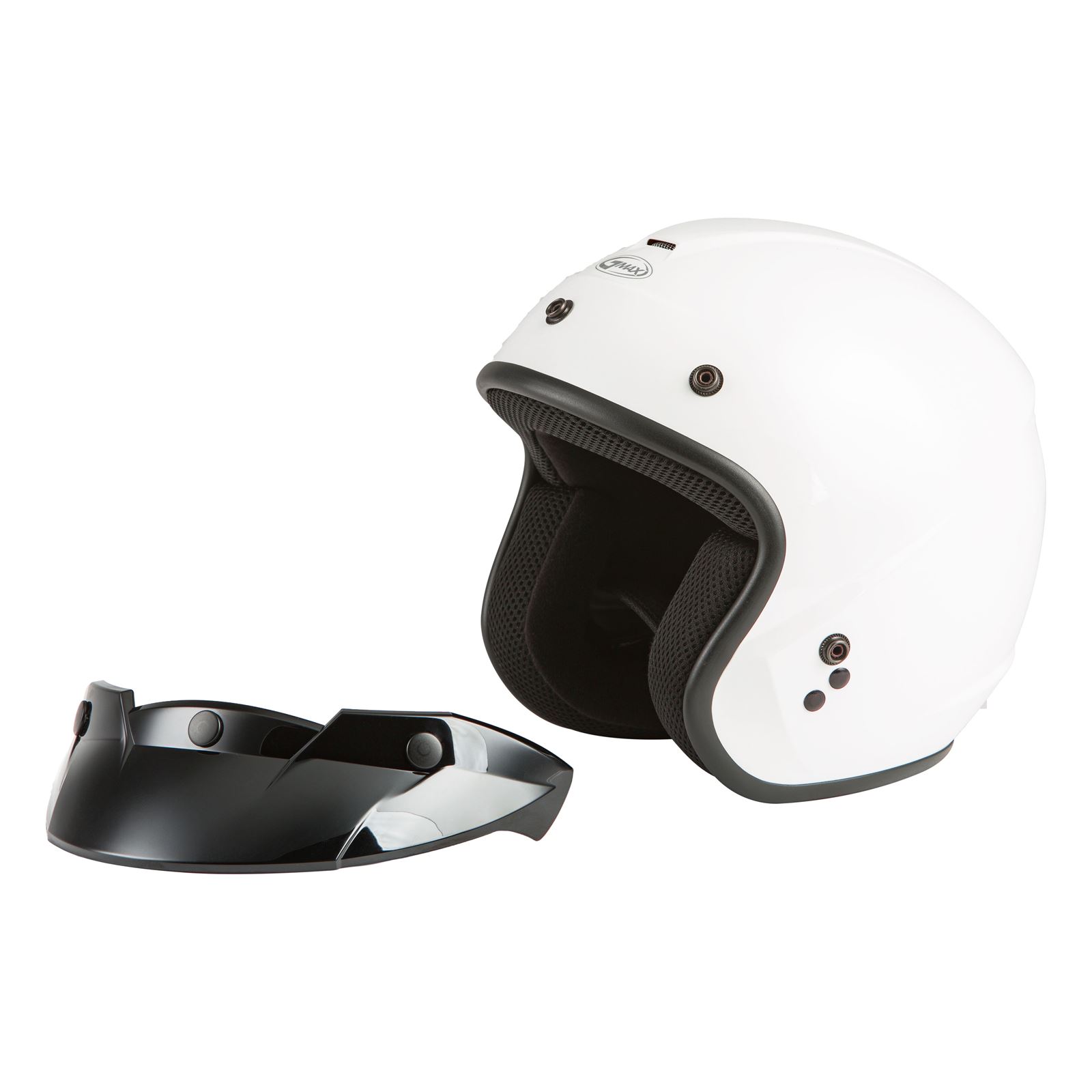 GMax Youth OF-2 Open-Face Helmet - White - Youth Small - Motorcycle ...